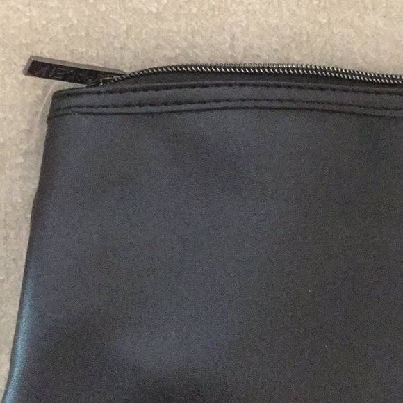 space NK | Bags | Space Nk Black Fringe Vegan Leather Cosmetic Bag ...